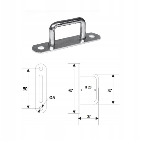 Handle/ Hook/ Guide H-20